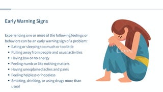 Mental health awareness- Mental health matters | PDF