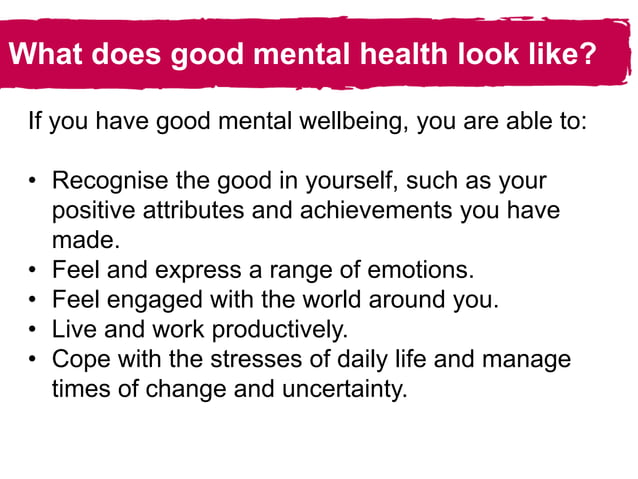 Mental Health Awareness.pptx | Mental Health | Diseases and Conditions