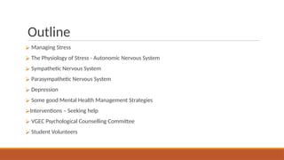 Mental Health Awareness for the student.pptx