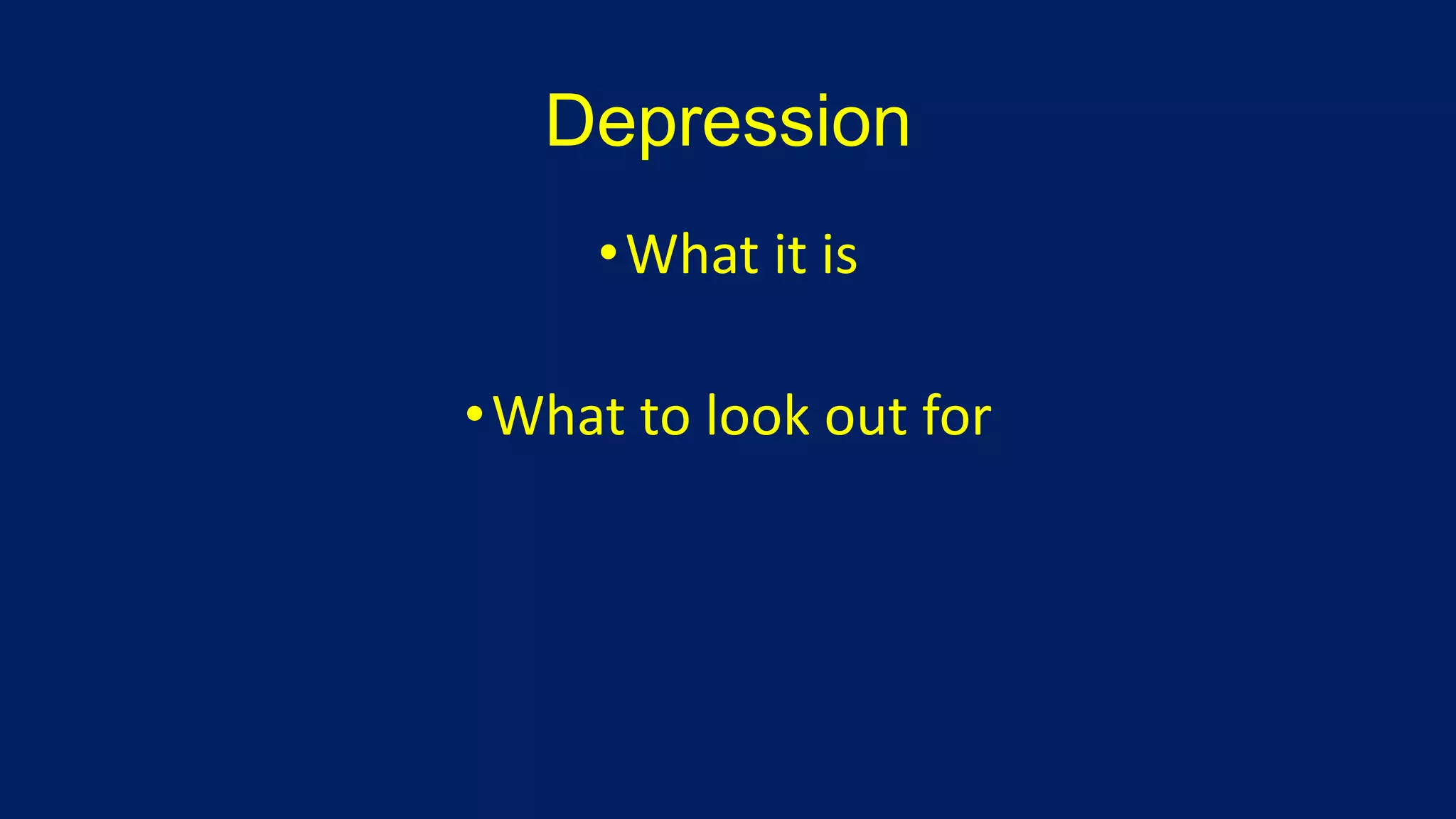 Mental health awareness presentation | PPTX