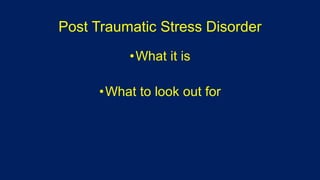 Mental health awareness presentation | PPTX
