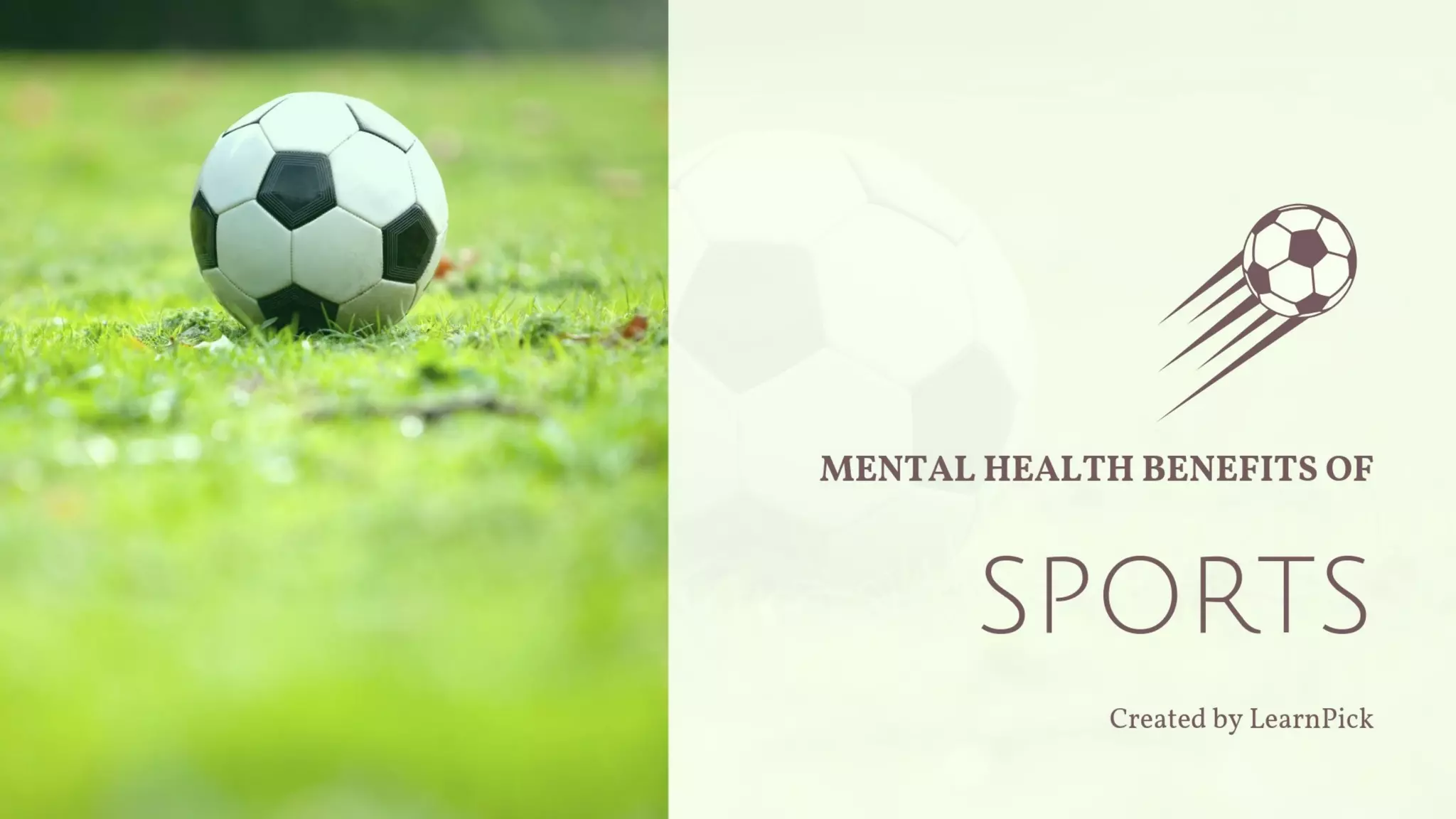 Mental Health Benefits of Sports | PPT
