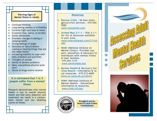Mental Health Brochure pg 1 | DOC