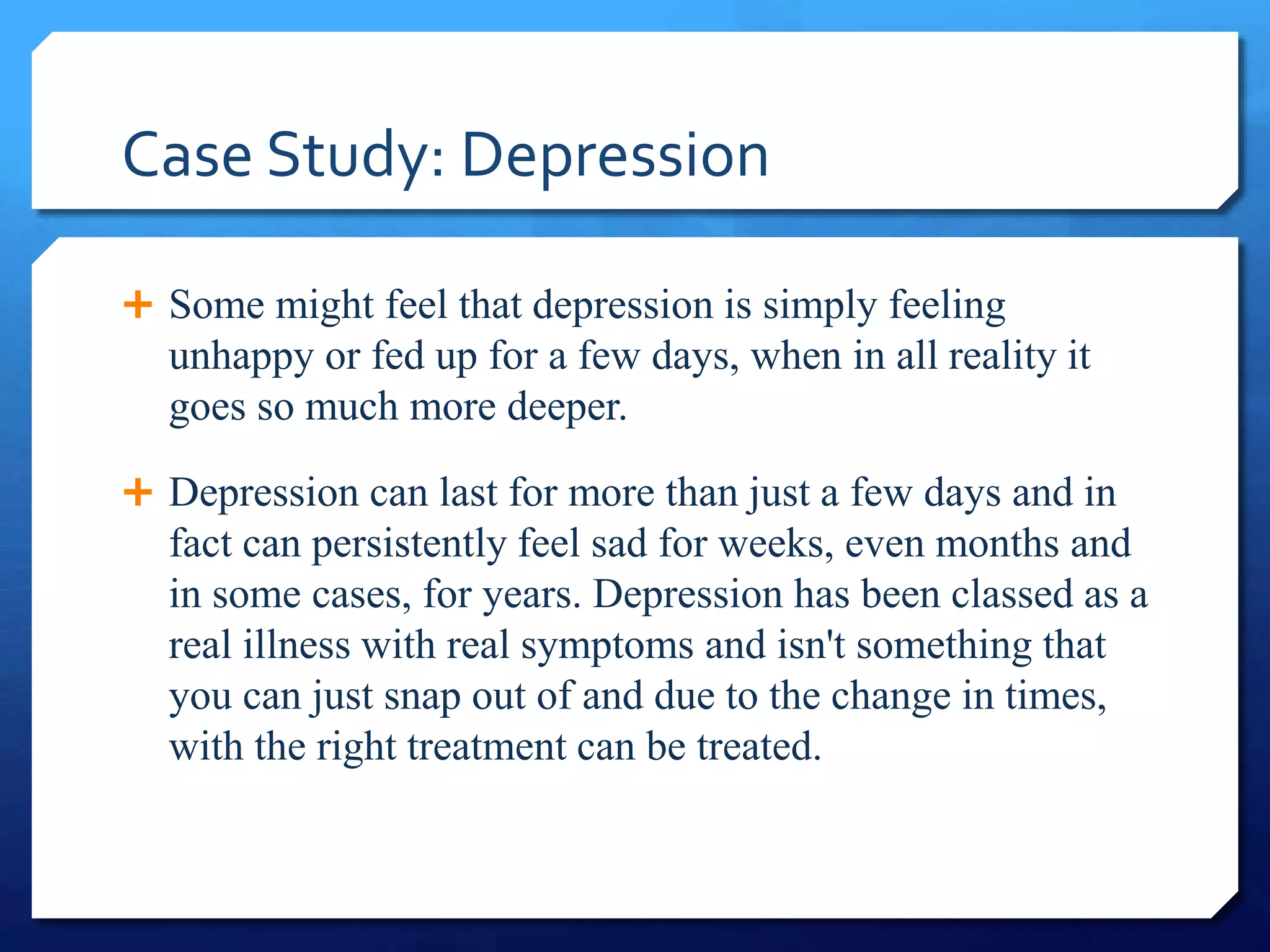 Mental health campaign | PPTX