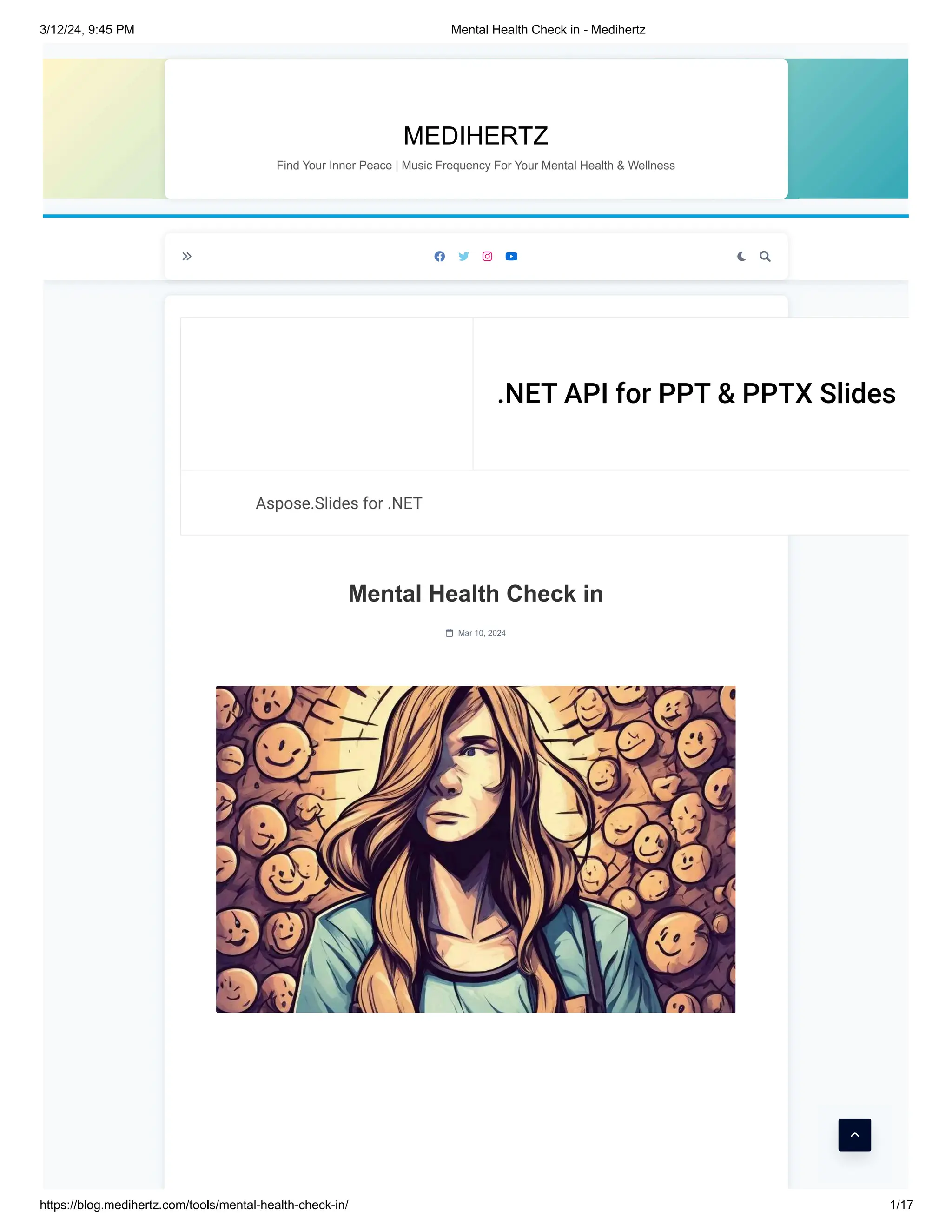 Mental Health Check in Tool To Test Your Mental Health | PDF