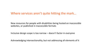 Mental health and accessibility: Bridging the digital divide | PPT