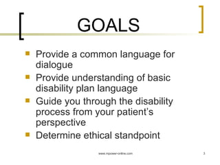 Mental Health Disability | PPT