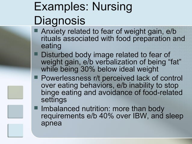 Mental health eating disorders | PPT