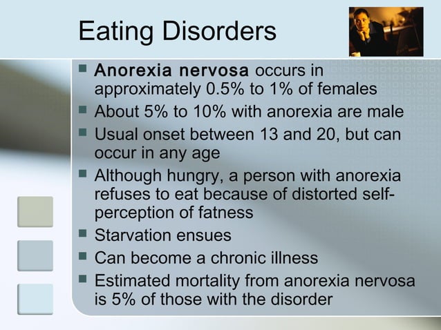 Mental health eating disorders | PPT