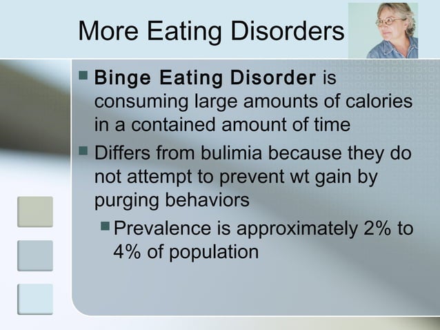 Mental health eating disorders | PPT