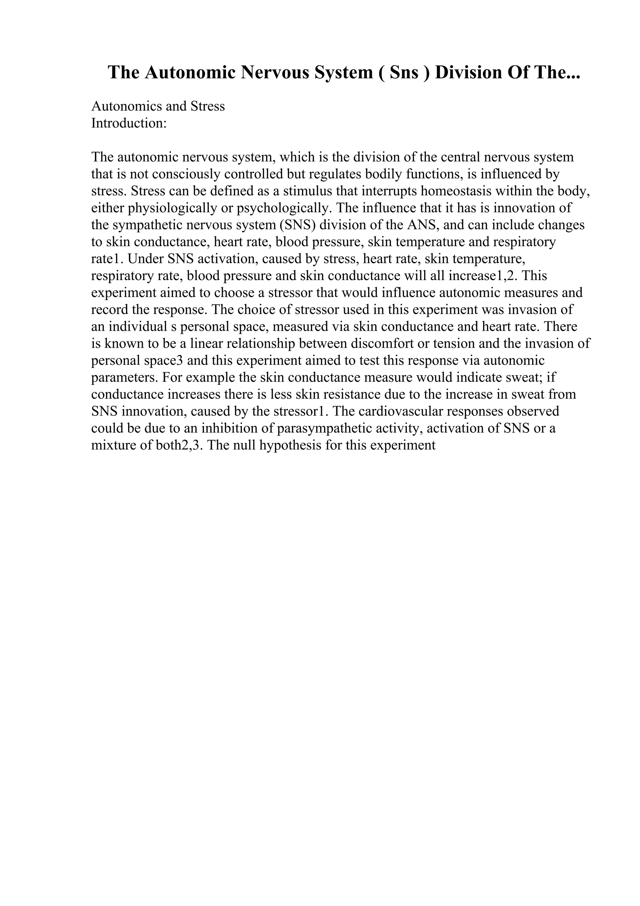 Mental Health Essay | PDF