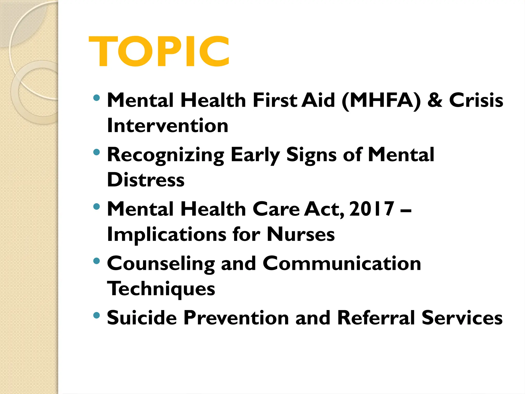 Suicide prevention and Mental Health First Aid.pptx