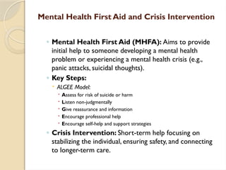 Suicide prevention and Mental Health First Aid.pptx