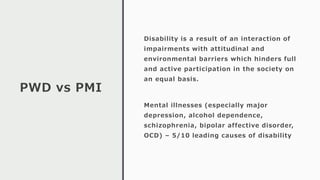Supporting Mental Health for Persons with Disabilities - Tasmin Kurien ...