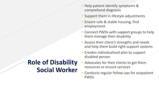 Supporting Mental Health for Persons with Disabilities - Tasmin Kurien ...