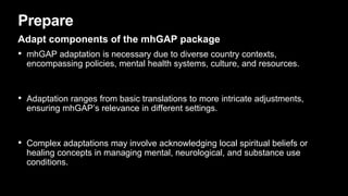 WHO Mental Health Gap (a plan for mental health).pptx