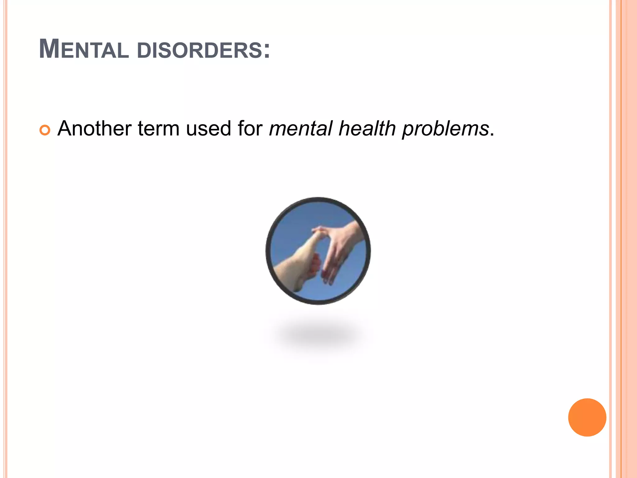 Mental health glossary | PPTX