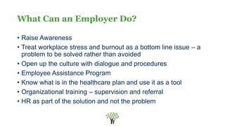 Mental Health HR Toolkit | PPTX