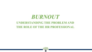 Mental Health HR Toolkit | PPTX