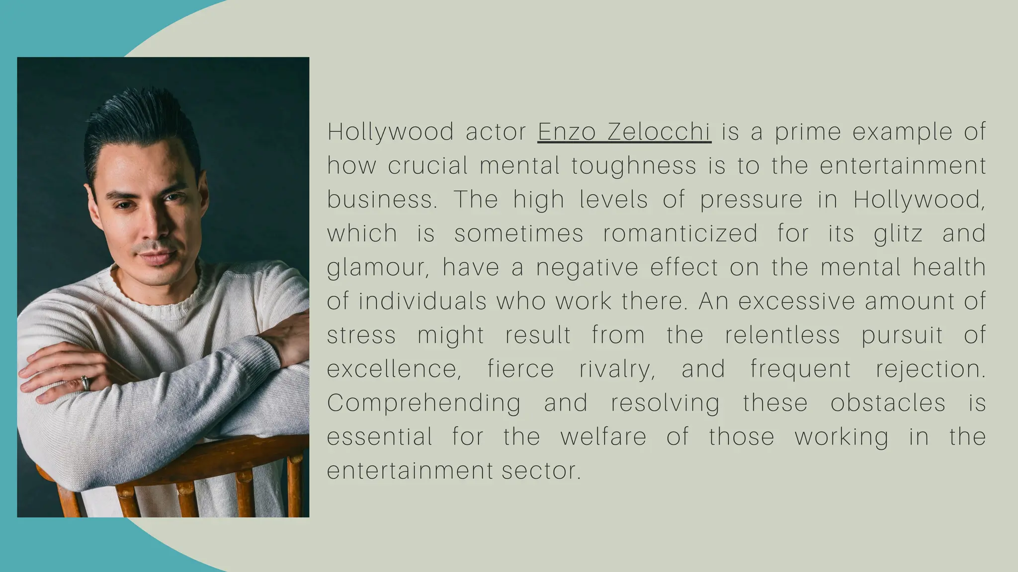 Mental Health in Hollywood Coping with Stress and Rejection By Enzo ...
