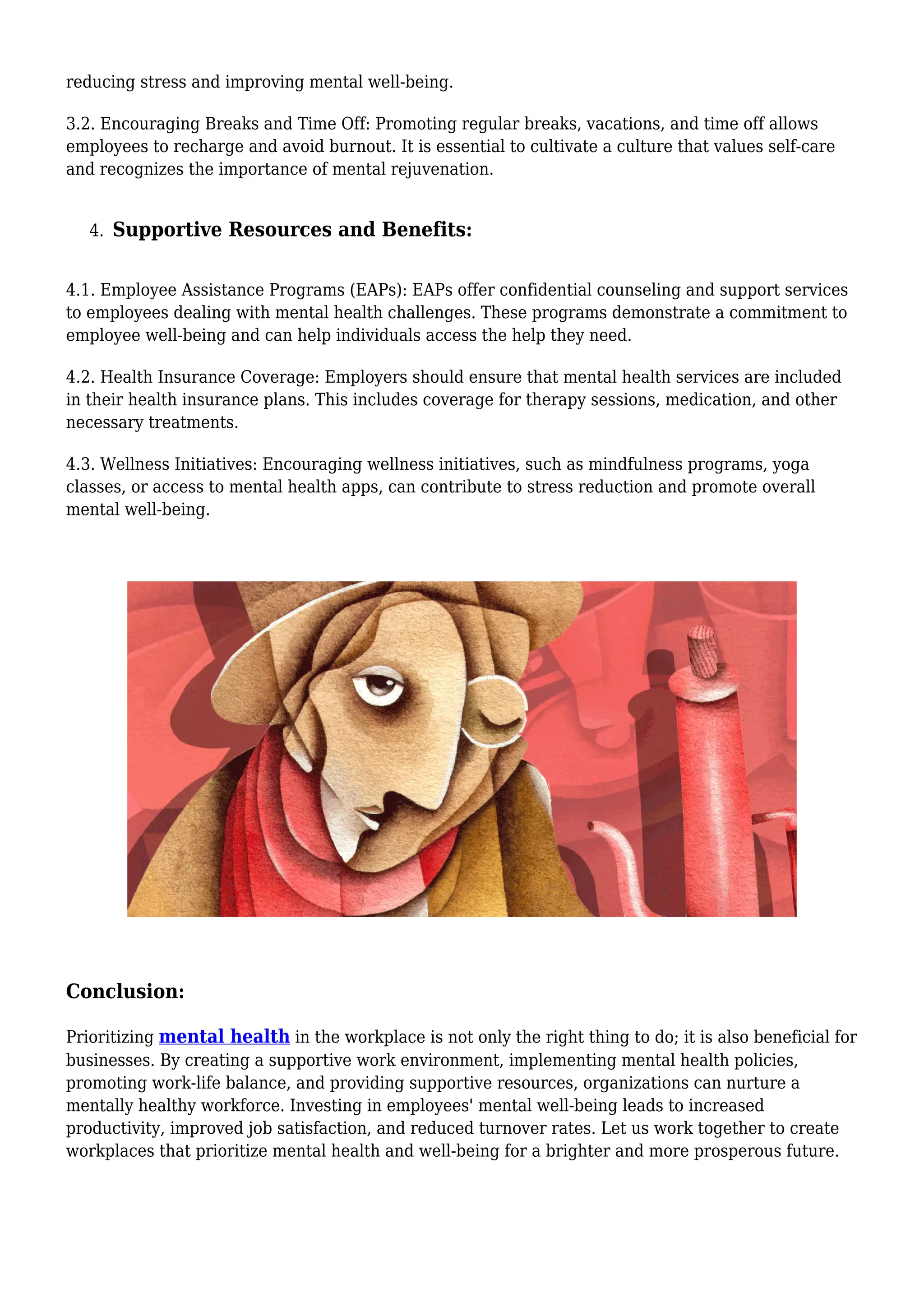 MENTAL HEALTH IN THE WORKPLACE | PDF