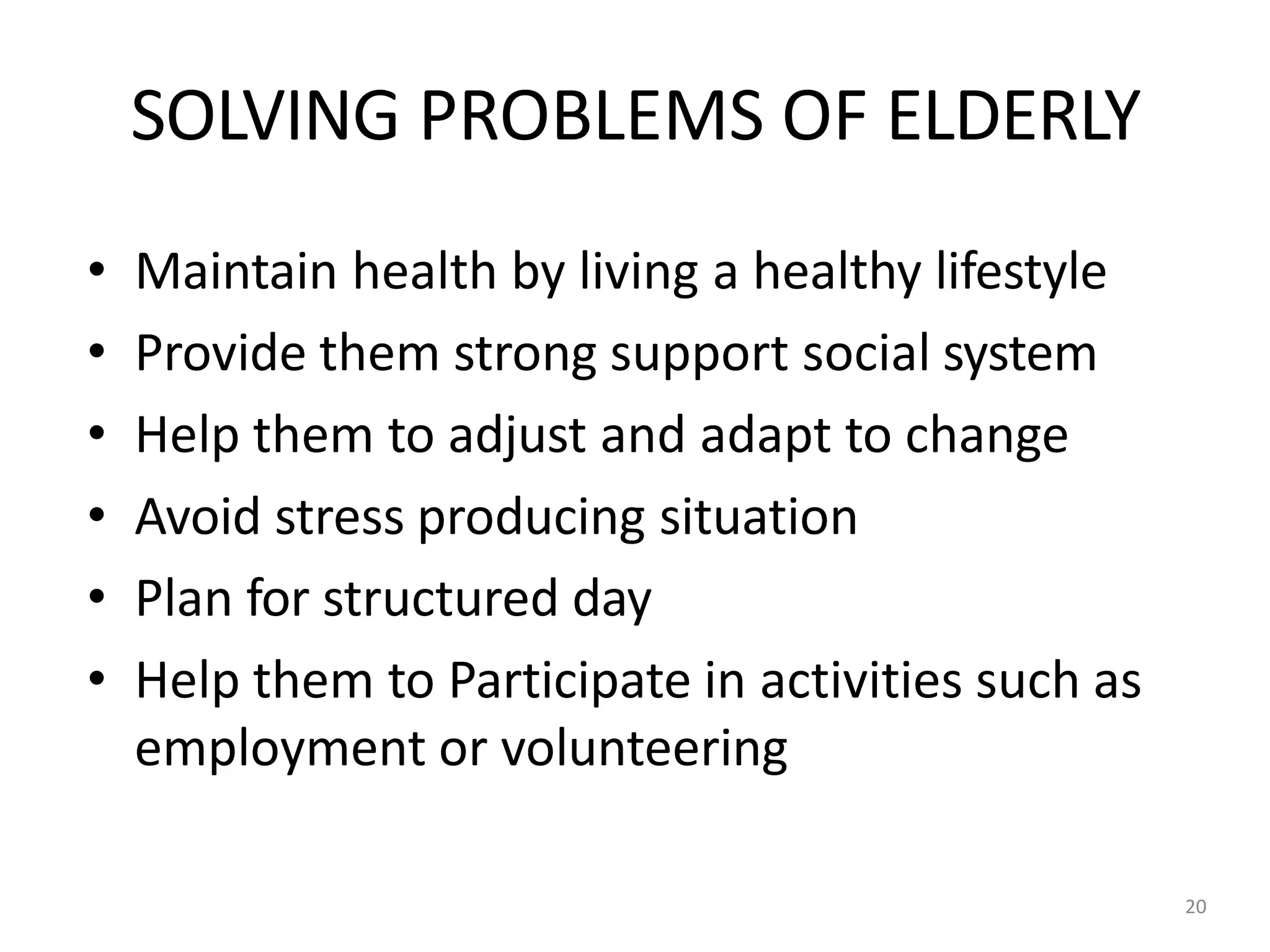 Mental health issue with special population | PPTX