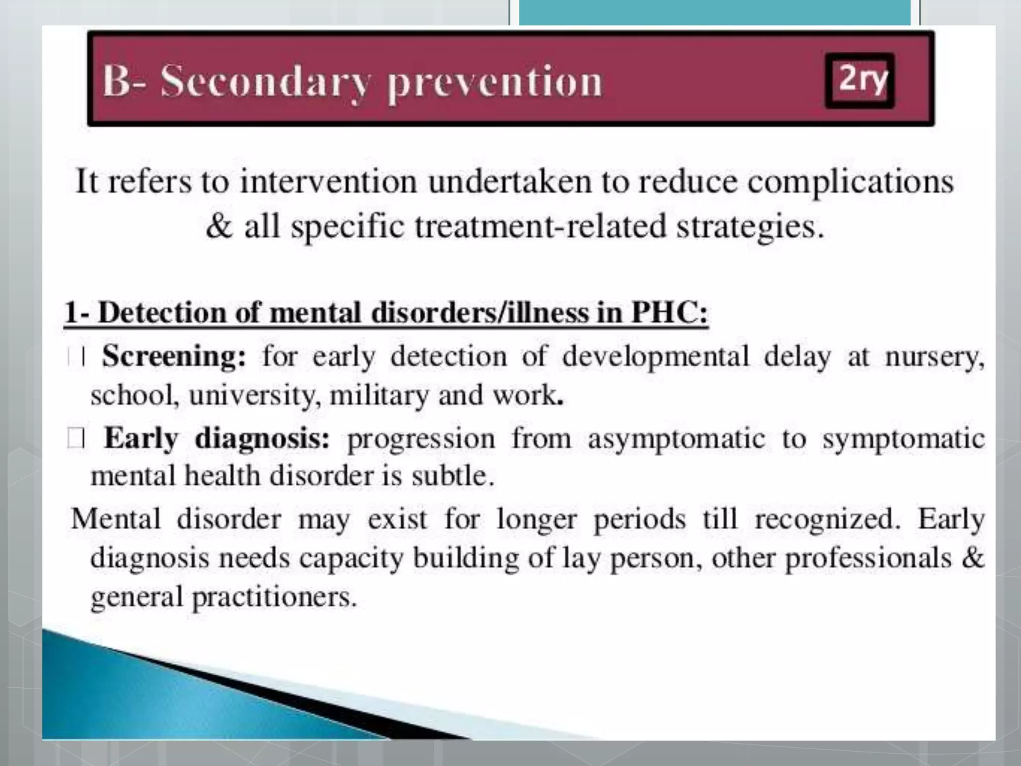 Mental health lecture ppt | PPTX