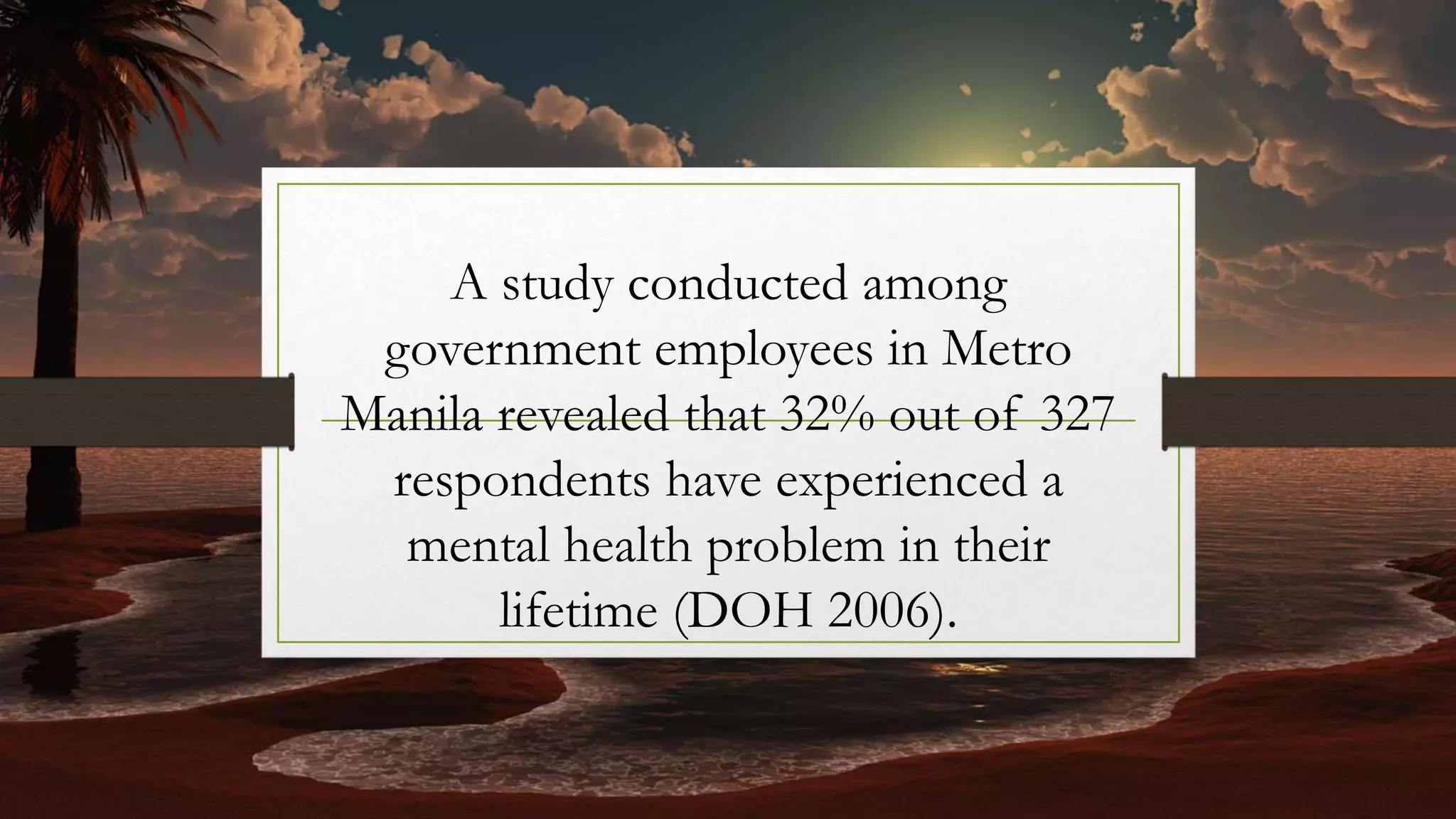 Mental Health: Myth vs Facts by Shamgar Mangida | PPTX