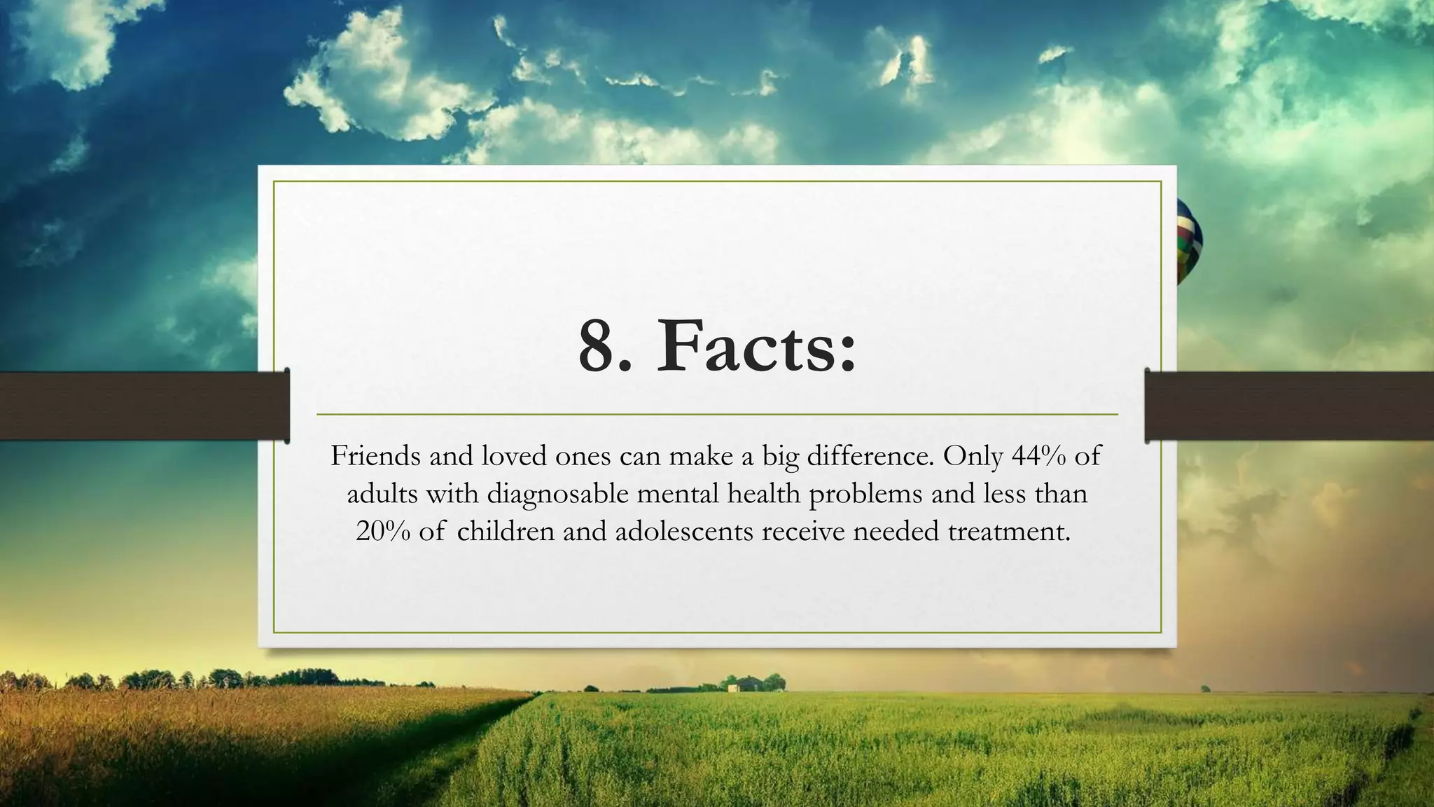 Mental Health: Myth vs Facts by Shamgar Mangida | PPTX