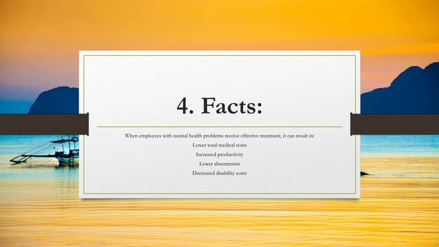 Mental Health: Myth vs Facts by Shamgar Mangida | PPTX | Brain and ...