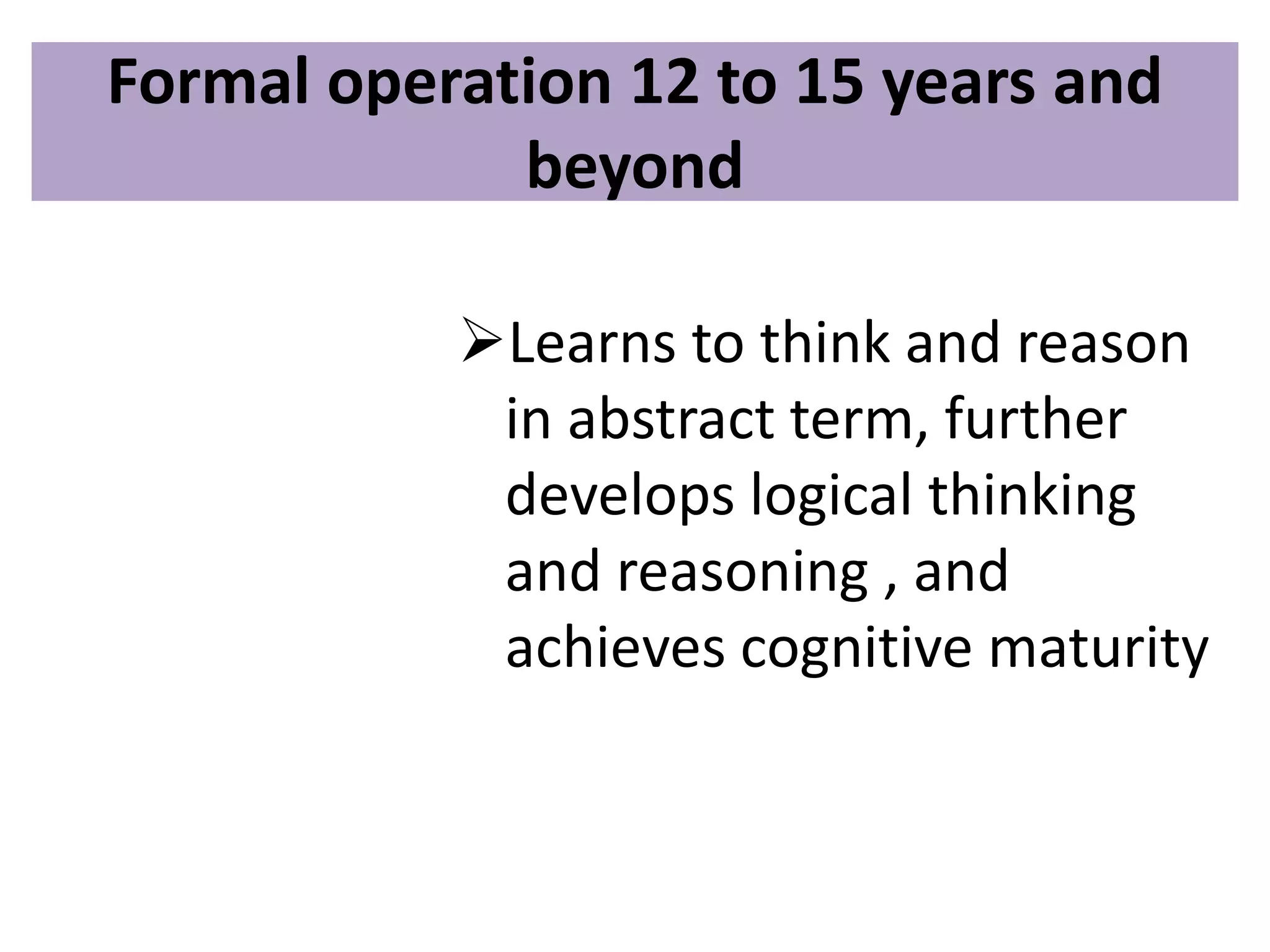 COGNITIVE DEVELOPMENT BY PIAGETS THEORY | PPTX