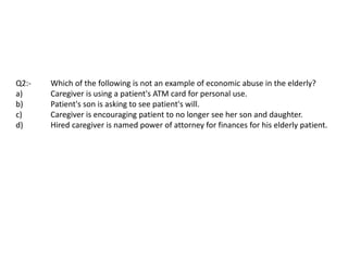 Mental health nursing quiz | Practice Quiz of Mental health nursing ...