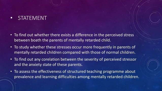Mental health nursing research statement.pptx | Mental Health | Diseases and Conditions