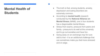 Mental health of students | PPTX