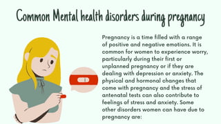 Mental Health of Women during Pregnancy: Signs and Treatment | Solh Wellness | PDF