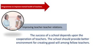 Mental Health of Teachers | PDF