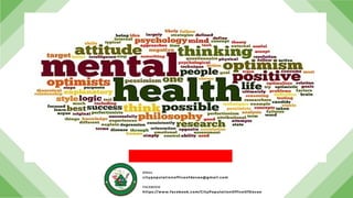 Mental Health pOWERPOINT PRESENTATION... | PPTX