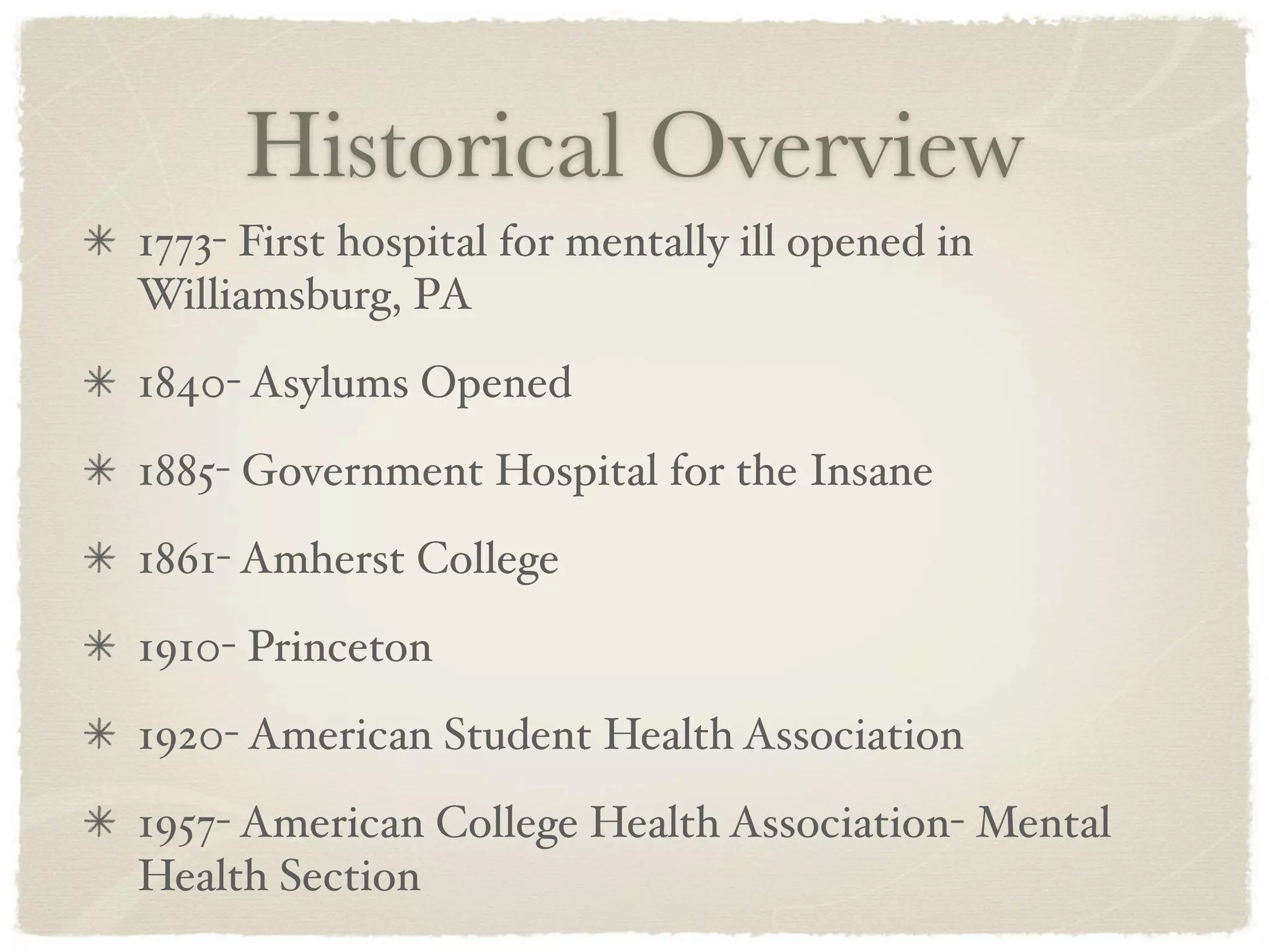 Mental health presentation | PPT