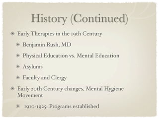 Mental health presentation | PPT