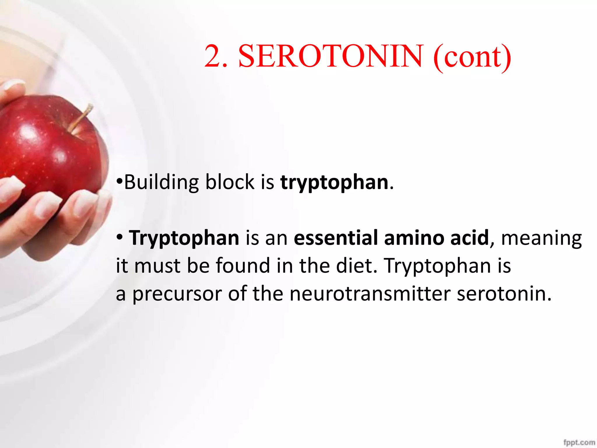 THE EFFECT OF THE DIET ON BRAIN NEUROTRANSMITTERS AND NURSING ...