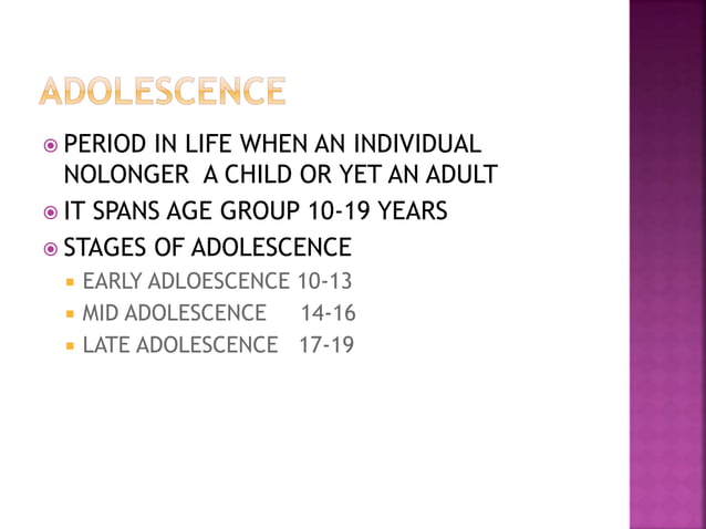 Mental health problems of adolescents and management | PPTX | Mental ...