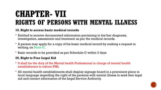 THE MHCA - Mental health rules 2017 .pptx