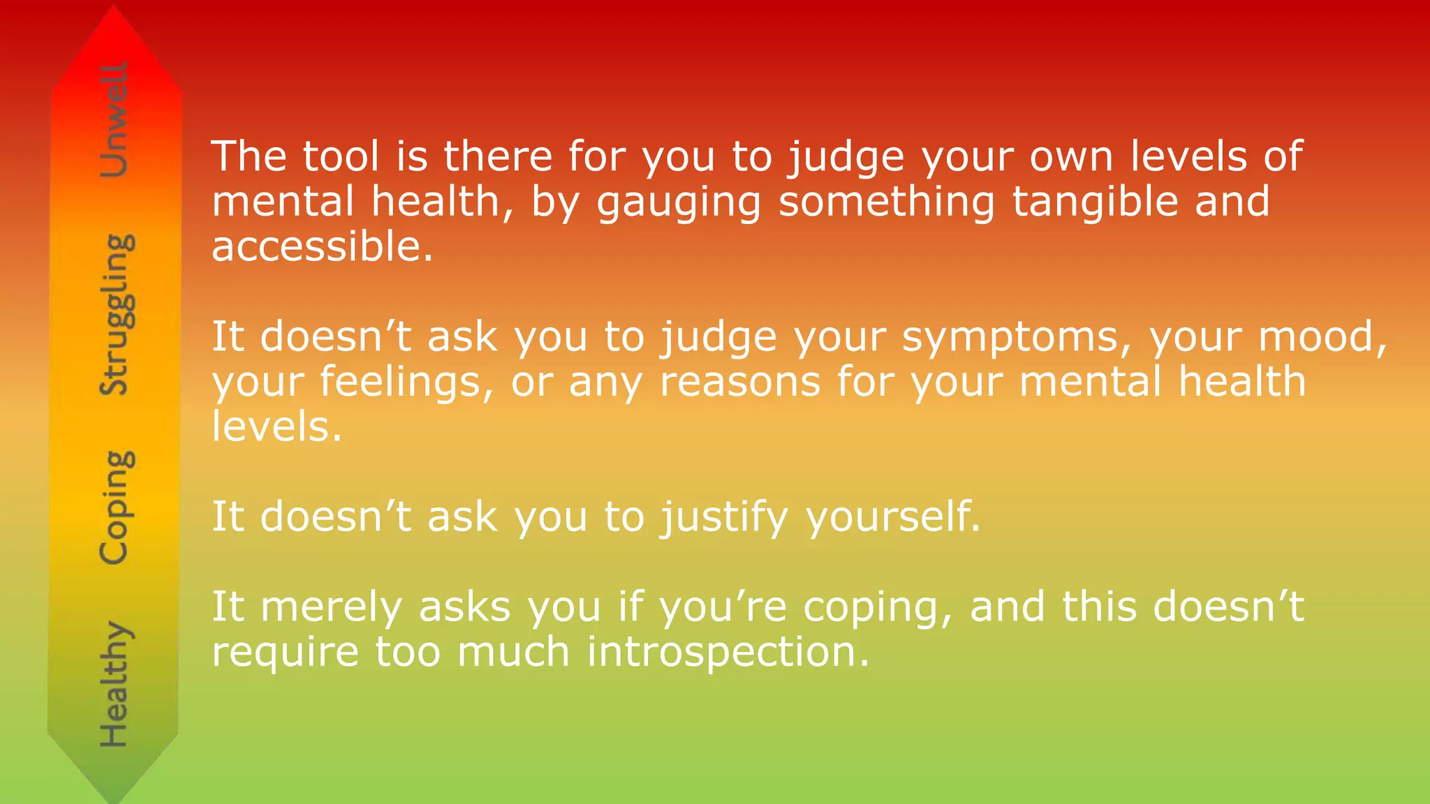 Mental health spectrum | PPT