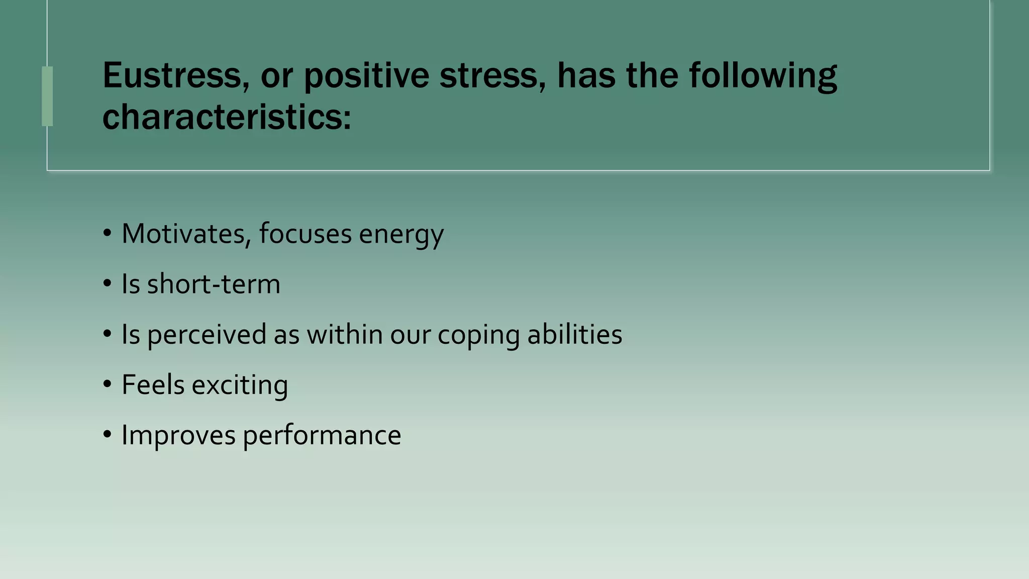 Mental health and stress | PPTX