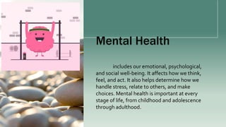 Mental health and stress | PPTX
