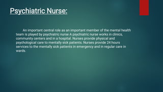 MENTAL HEALTH TEAM.pdf | Mental Health | Diseases and Conditions