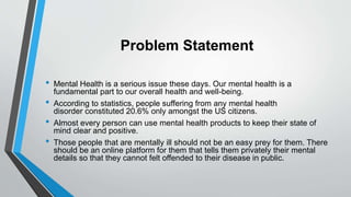 MENTAL HEALTH TRACKOR mobile app project.pptx