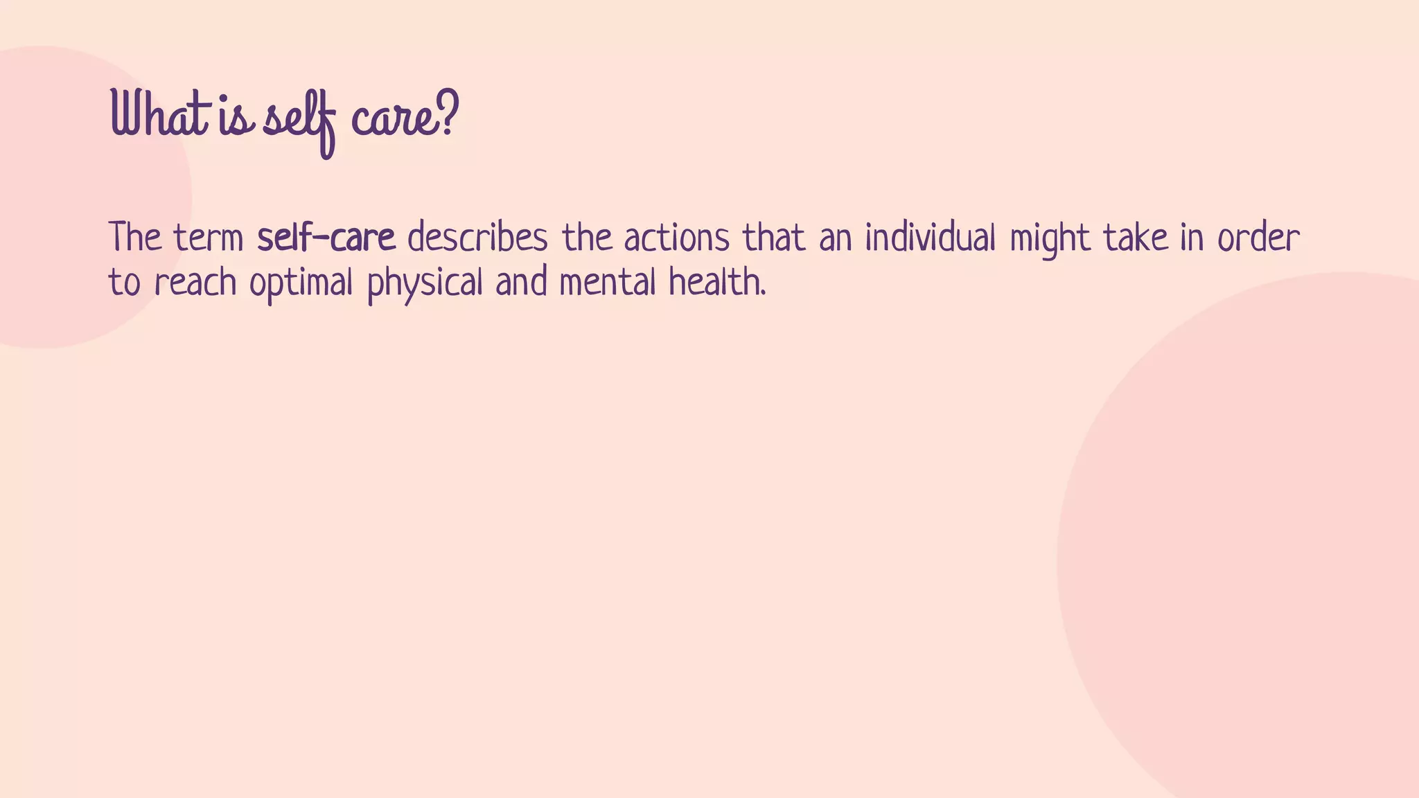Mental health for everyone: Building a self-care plan | PDF