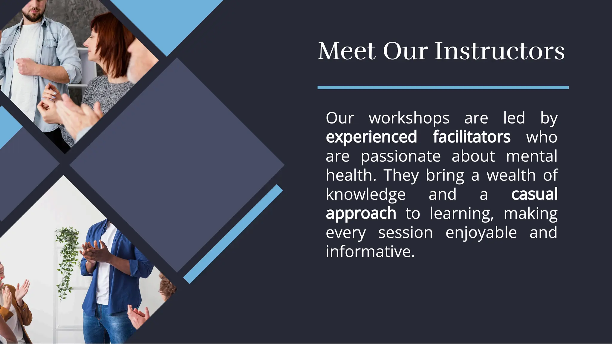 Mental Health Workshops For Community Well-being | PDF