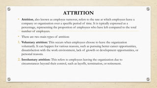 Mental Hygiene and Management of Burnout and Attrition | PPTX